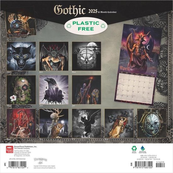 Alchemy Gothic Kalender 2025 | bol
