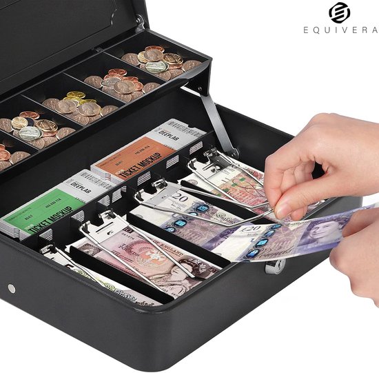 Equivera Geldkluis - Kluis voor Geld - Geld Kluis - Spaarpot - Kluis | bol