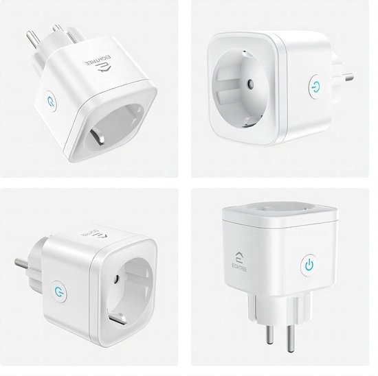 Smart Plug 16A 3680W met Stroomverbruikmeter - Spraakbesturing, Timer ...