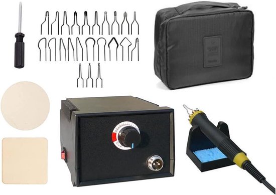 Pyrografie Machine Hout Branden Pen Gereedschap Set Elektrische Brander ...