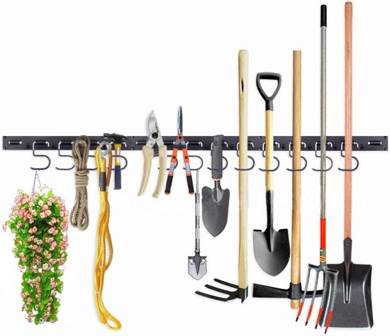 Heavy Duty Adjustable Storage System - 122 cm - Garage Tool Holder ...