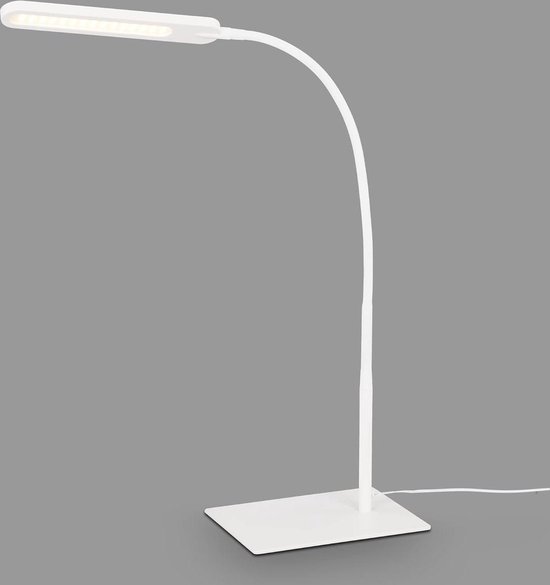 Bureaulamp dimbaar touchfunctie traploos dimbaar wit-LED 65 Watt 600 ...