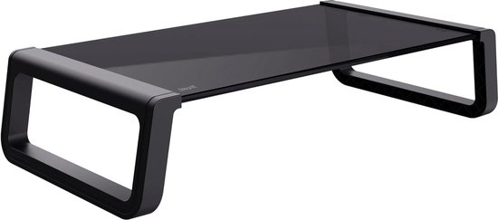 Monitorstandaard Monitor Stand Riser van Gehard Glas - 41 x 22 x 10 cm ...