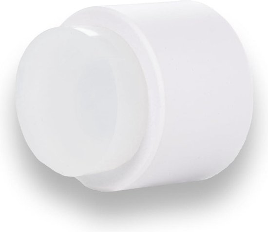 Deurstopper wit rubber zelfklevend 28 x 28 mm roestvrij staal ...