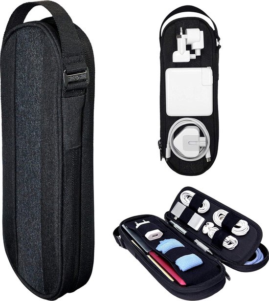 SIDE BY SIDE Power Packer Pouch - Travel Tech Organiser - 300D ...