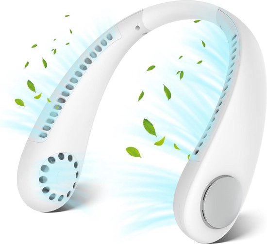 USB Draagbare Neck Fan Ventilator - Handsfree Mini Mobiele ...
