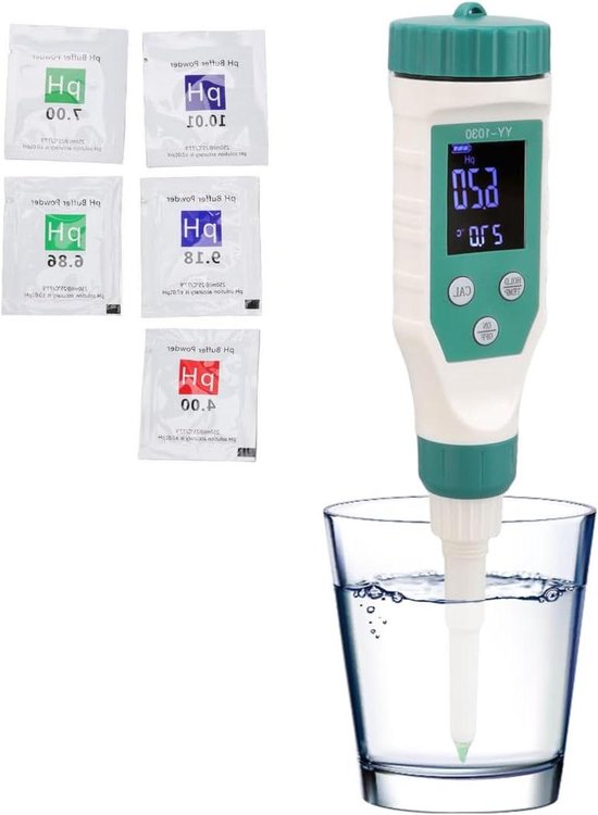Digitale Ph-meter - Intelligente Mobiele Telefoon APP-bediening - Functies ph-sonde -... | bol