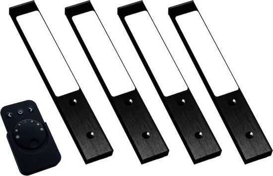 Rettangolo Emotion Led set van 4 langwerpige spots met dimmer 12V/15W ...