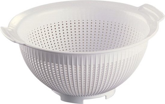 Horeca vergiet - kunststof - wit - Dia 28 cm - Plastic vergieten keuken ...