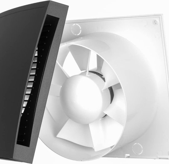 125mm Badkamer Ventilator Antraciet Stil Afzuigsysteem - Badkamer ...
