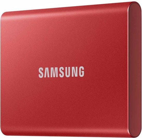 Samsung Portable T7 - Externe SSD - USB C 3.2 - Inclusief USB C en USB ...