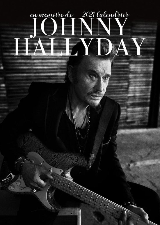 Johnny Hallyday Kalender 2021 A3 | bol.com