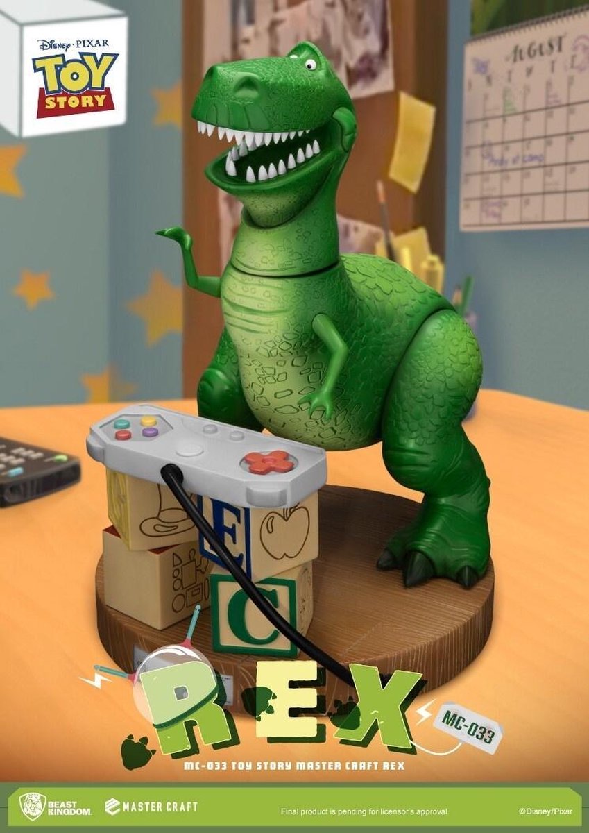 Disney Toy Story Rex Figuur Groen | bol.com
