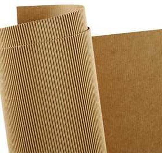 Ribbelkarton, 50x70 cm, 120 gr, 10 vel/ 1 doos | bol