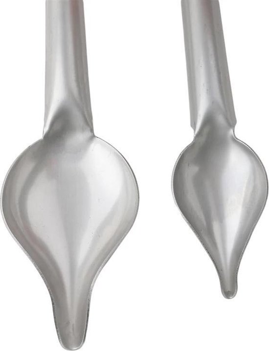 Decoratie lepel - opmaak lepel - set van 2- desertsaus lepel ...