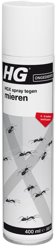 HG X Spray Tegen Mieren 400 ml - Voordeelverpakking - 24 stuks | bol