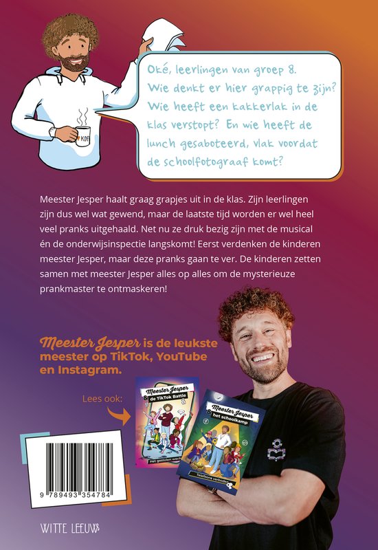Meester Jesper - Meester Jesper & de grootste prank ever, Jesper Hesseling |... | bol