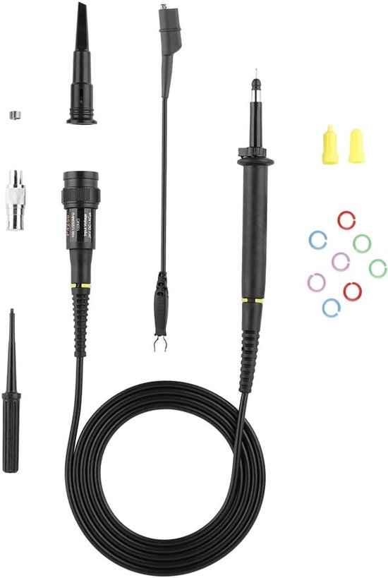 BNC Oscilloscope Probe 250 MHz 100 Mode, High Voltage Oscilloscope ...