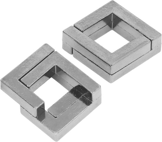 Brain Teaser Metal Puzzel - Uitdagende 3D Puzzels voor Volwassenen | bol