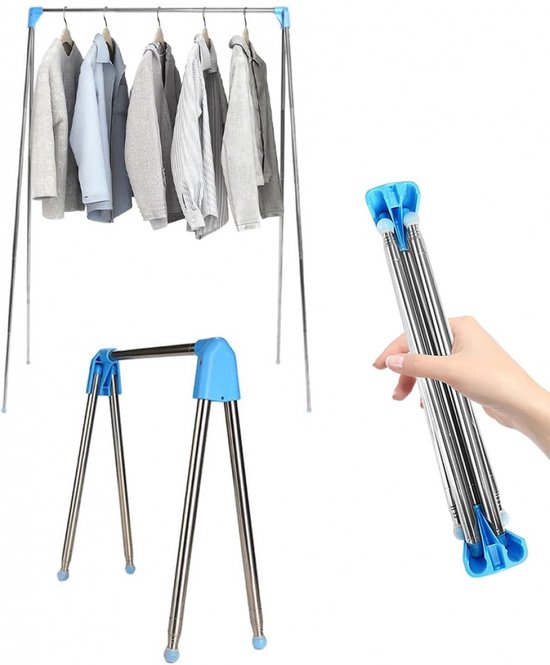 Droogrek - met Stang - Inklapbaar Wasrek - Extra Groot Droogrek - Extra ...