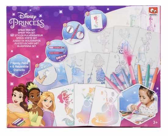 Disney Princess Spray Pen Set - Knutsel Pakket - Disney Prinsessen ...