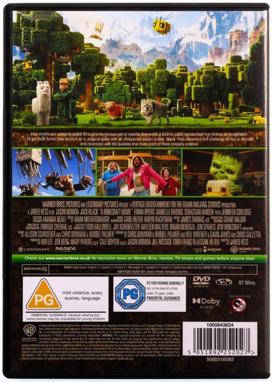 A Minecraft Movie [DVD] (Dvd), Rachel House | Dvd's | bol