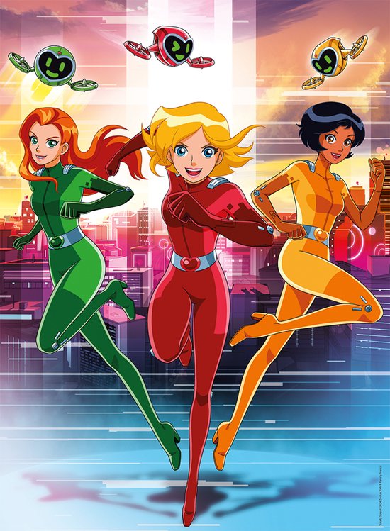 Nathan puzzel Totally Spies 500 stukjes - Sam, Clover en Alex. | bol