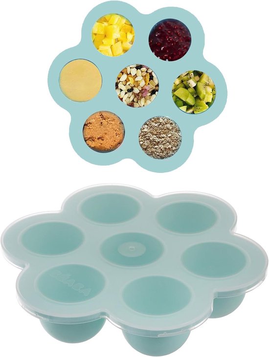 Babyvoeding Opbergcontainer - IJsblokjes vriezer - Siliconen - BPA-vrij ...