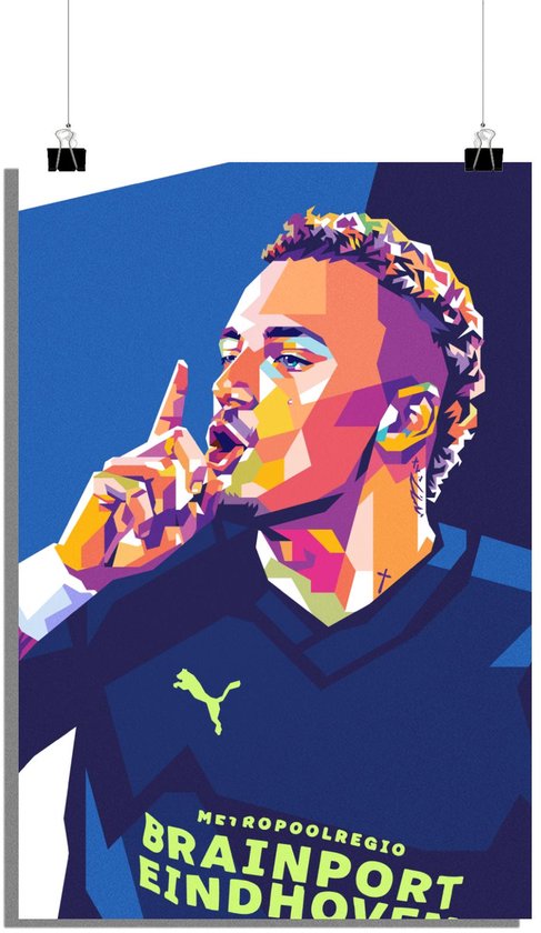 Noa Lang Poster - Voetbal - Pop Art - Noano - 7K - posters - formaat ...