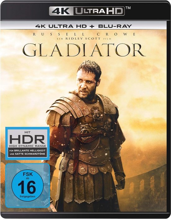 Gladiator 4K Ultra HD en Blu-ray - Epische historische filmervaring | bol