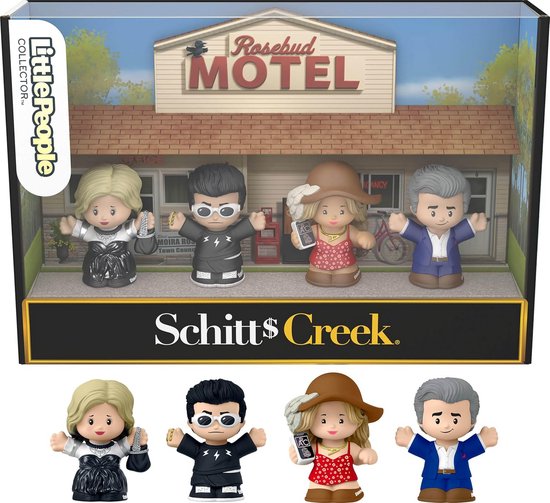 Verzamelset Schitt's Creek Figuren in Luxe Display Box - Speciale ...