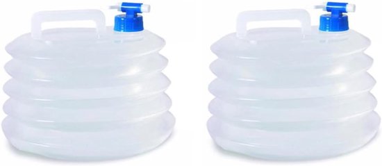 Foldable Water Canisters - Water Dispenser - Camping Folding Canister ...