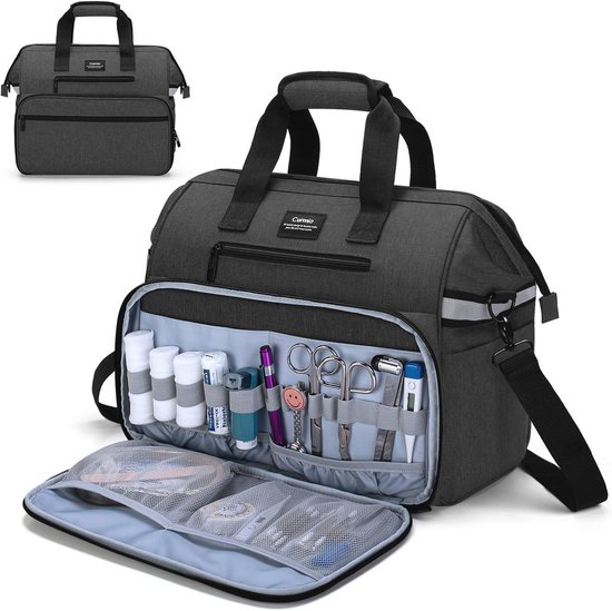 Medische tas voor verpleegkundige benodigdheden met gewatteerde ...