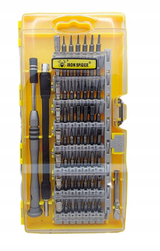 60-delige Precisie Schroevendraaier Bit Set met Opbergkoffer | bol