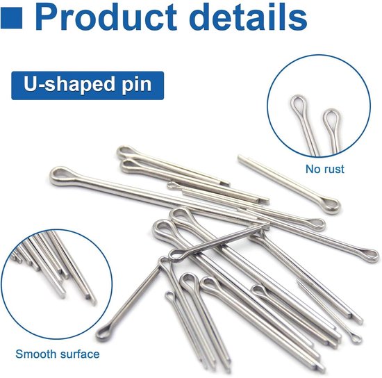 Cosensi - Splinten assortiment M1 M2 M2,5 M3 M4 M5 - 230 stuks in ...