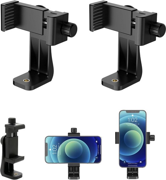 Universele Smartphone Houder voor Statief en Selfie Stick - 360 ...