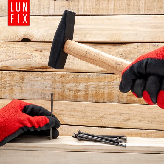 LUN FIX - Clous en acier 8 x 250 mm - 1kg (env. 10 pcs) - Clous de ...