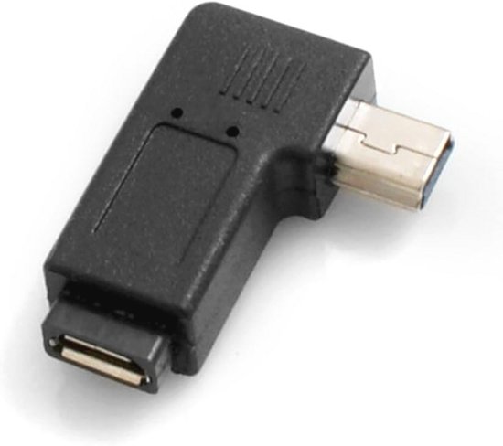 Micro USB naar Mini USB Haakse Stekkeradapter 90 Graden | bol