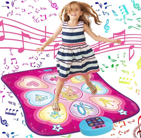 Dansmat met LED-lichten voor Kinderen - Interactief Dansspel met ...