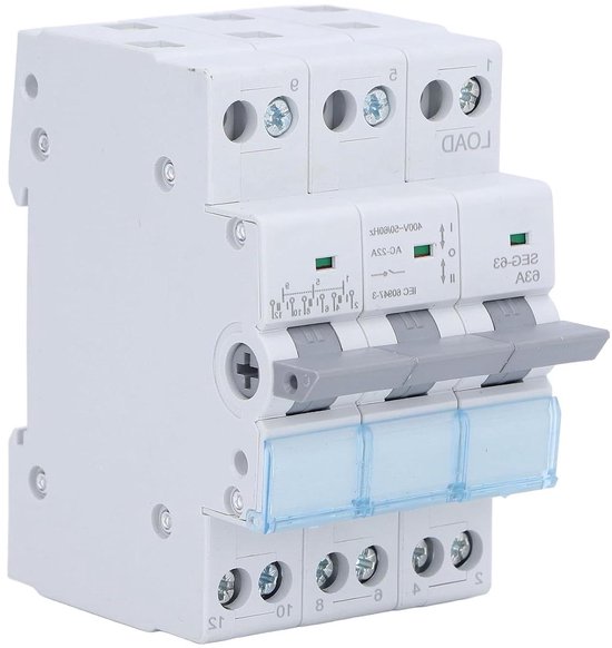 E-Ambar - 3P DC-scheidingsschakelaar 63A 400V voor zonne-energiesysteem ...