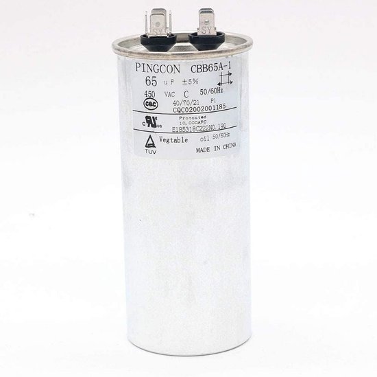 Motor Condensator 65uF voor Airconditioner Compressor en Ventilator ...