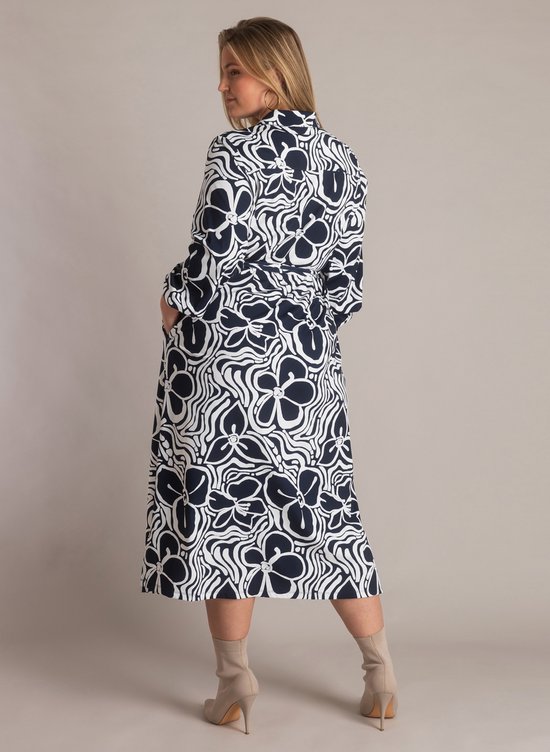 YEST CURVE Nicole Essential One pieces - Navy/Off White - maat X-0(44 ...