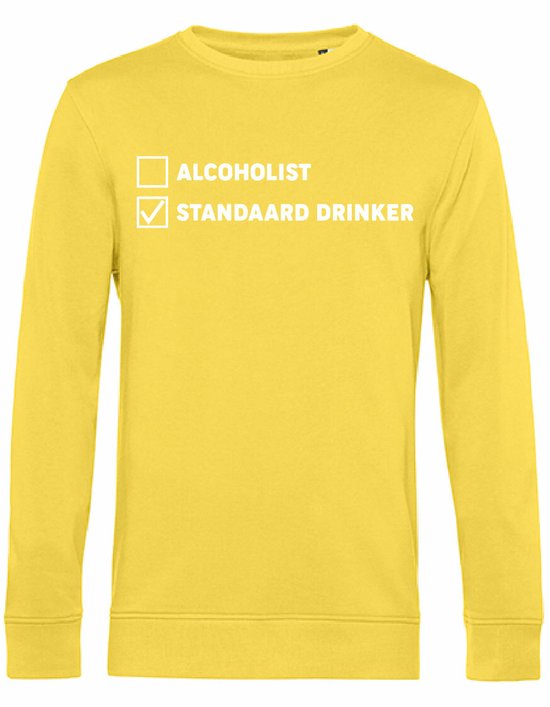 7431 - Sweater - Standaard drinker-Yellow Fizz-XS | bol
