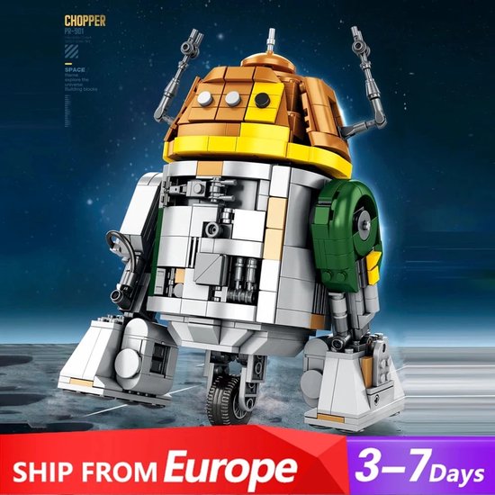 Robot Bouwstenen Set – Space War Assembly Model – 988 Stuks ...