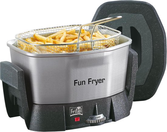Mini friteuse 1,5 liter 1400W - Compacte friteuse voor knapperige ...
