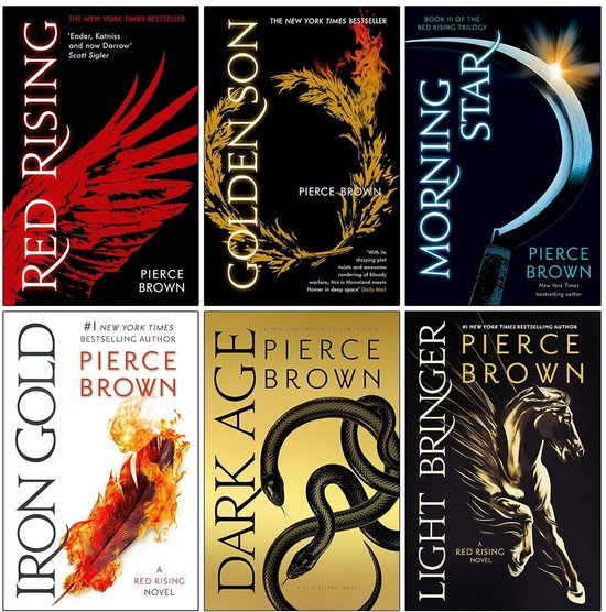 Red Rising Boekenset (6 Delen) - Complete Sci-Fi Serie | bol