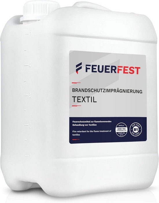 Brandwerende Impregnatie voor Textiel - Moeilijk Ontvlambaar | bol