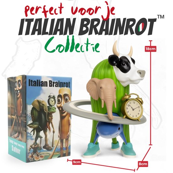 Italian Brainrot™ Merged Figure 2.0 - (+2 Gratis Mystery Cards ...