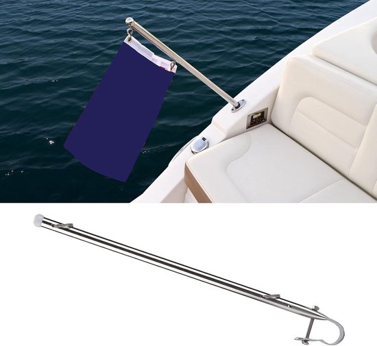 Bootvlag Mast - Road Beech Rail Vlaggenhouder - Rvs Bootvlaggenmast Set ...