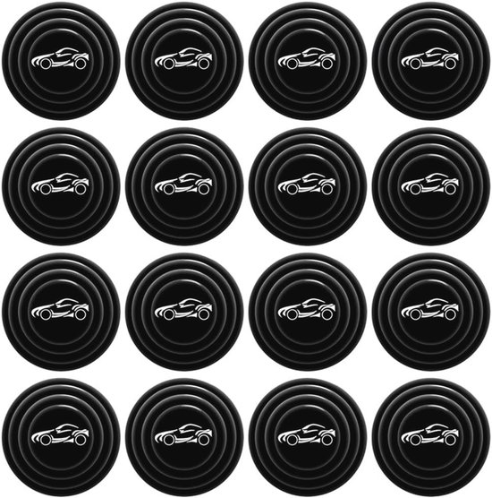 Universele autodeur-schokdemper 16 stuks - PVC randbescherming met ...